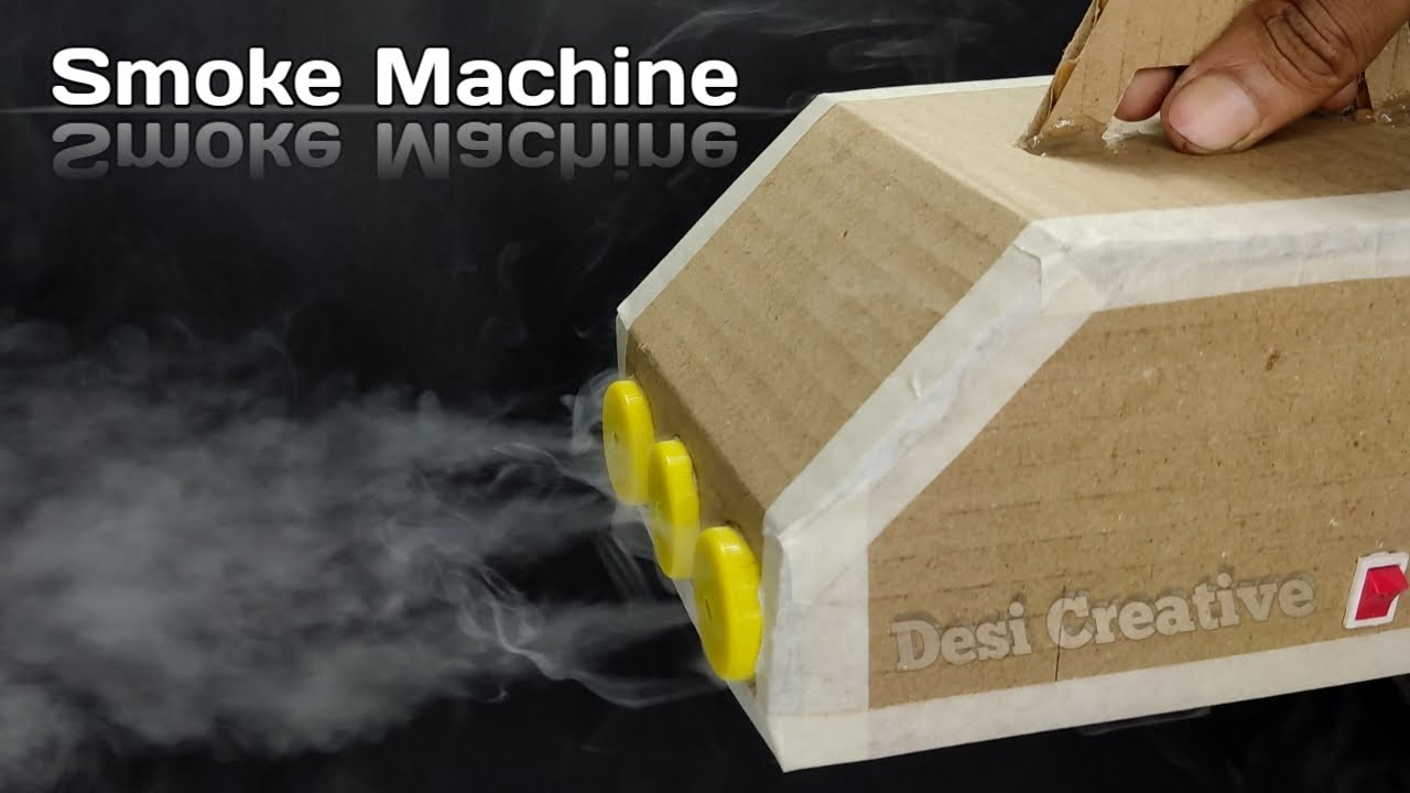 DIY AWESOME | How to make smoke machine at home... - YouTube
