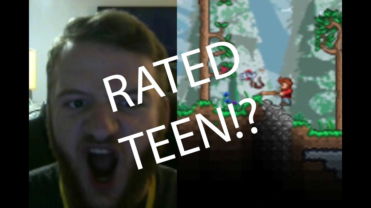 Terraria Game-play [RATED TEEN!?] - YouTube