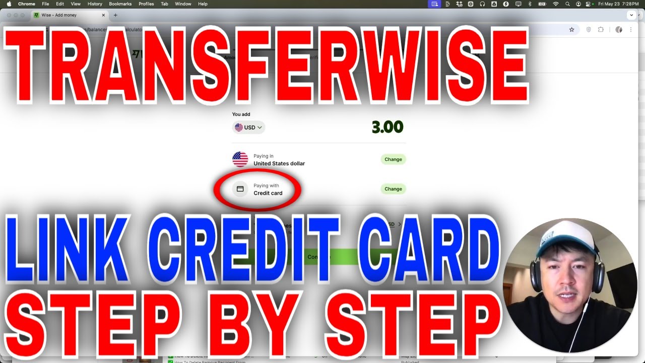 How To Link Connect Credit Card To TransferWise🔴 - YouTube