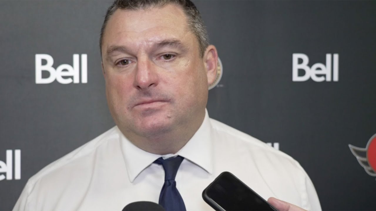 D.J. Smith Postgame Availability - Nov 12, 2022 - YouTube