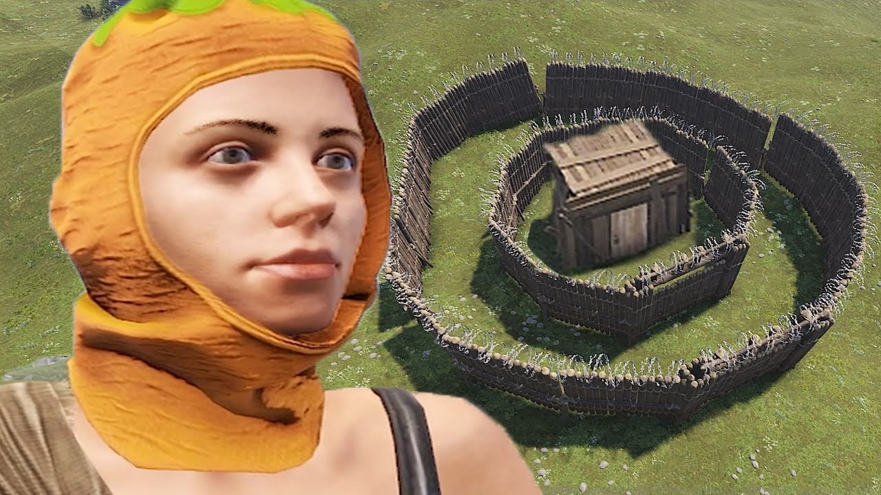 i built a legacy shelter compound - rust - YouTube