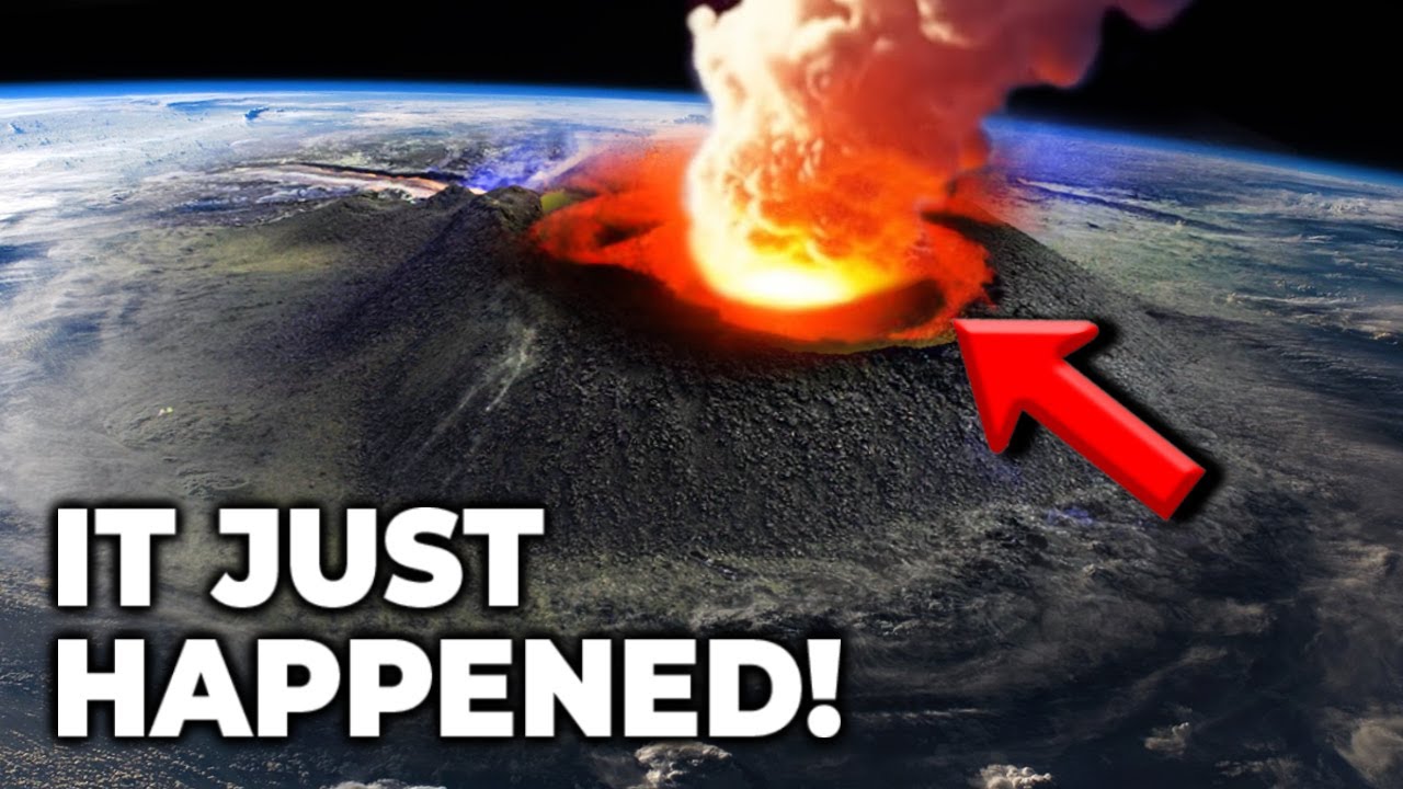 The Largest Volcano of All Time Cracked Open - YouTube