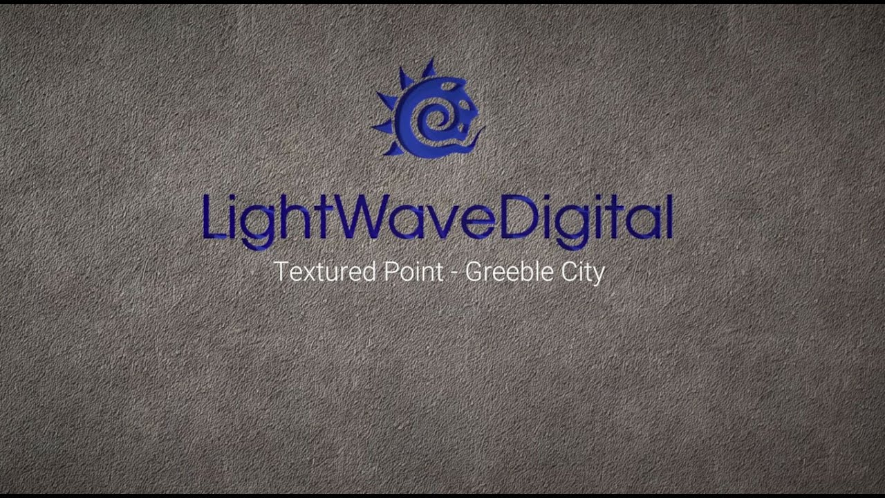 Lightwave 3D Textured Point Greeble City - YouTube
