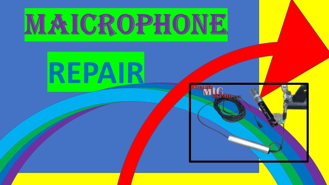 Microphone repair. - YouTube