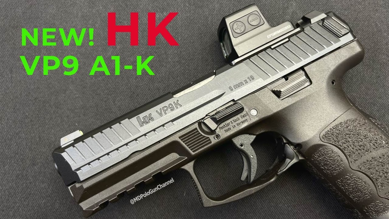 HK VP9 A1-K — Best Concealed Carry Pistol of 2025? - YouTube