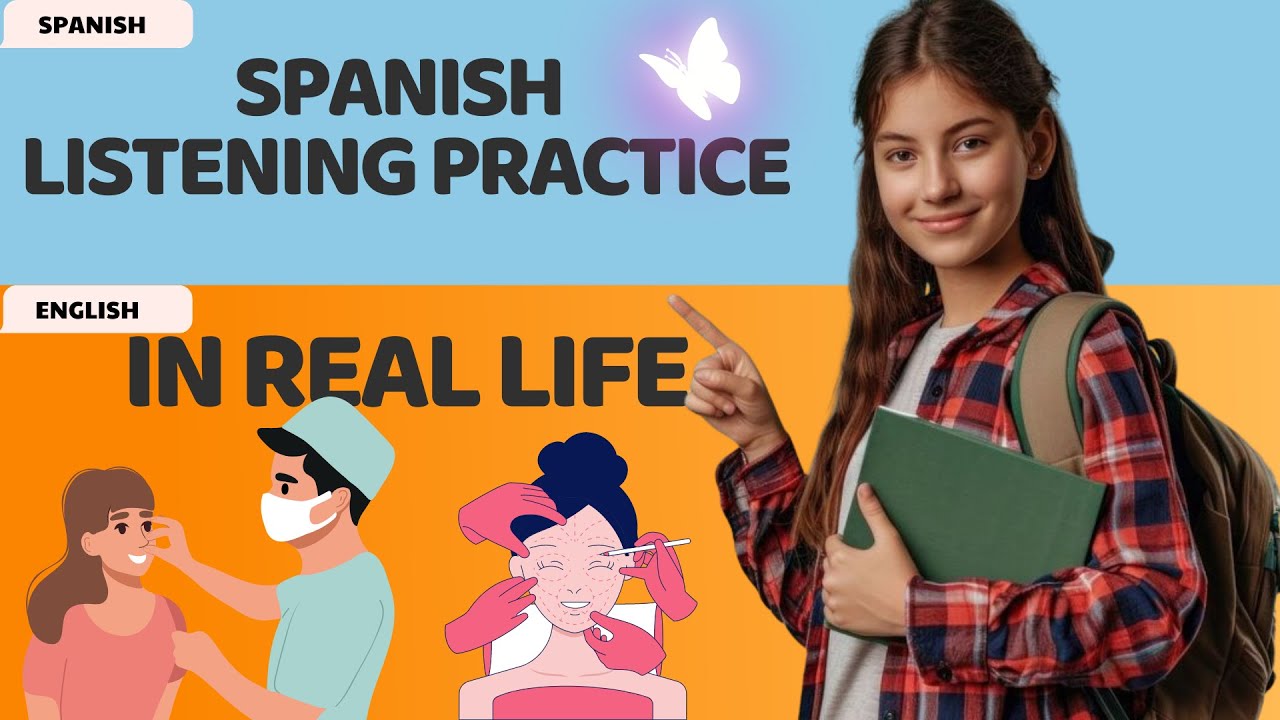 Slow spanish listening practice with Real Life Situations Basic lessons ...