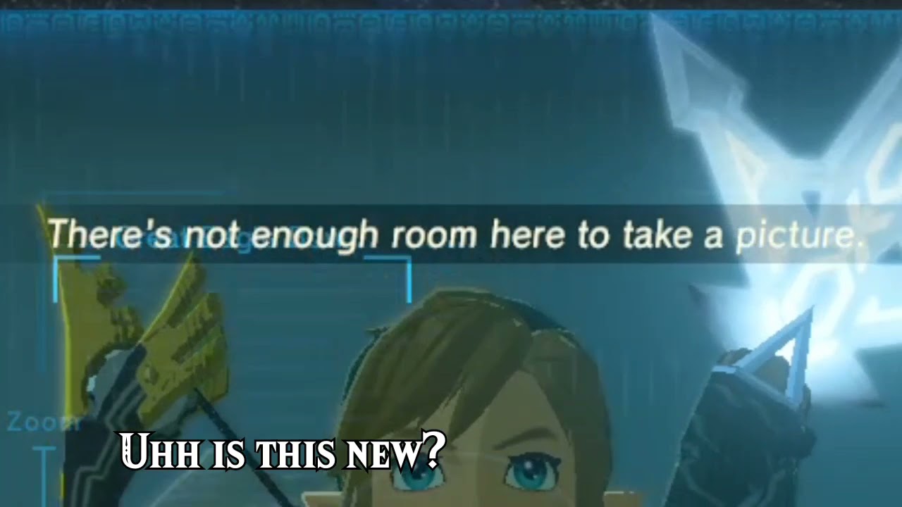 After 4 years of BOTW, did you know that the CAMERA RUNE have a text ...