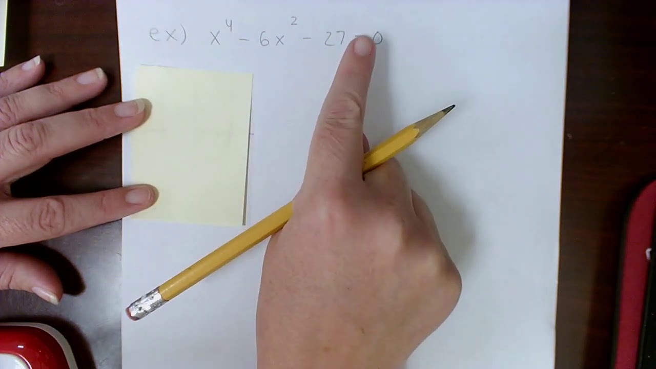 Solving Polynomials - YouTube