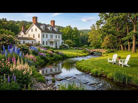 🌿 Relaxing Summer Morning Ambience 🍃 Soft Piano Music for Peace, Focus & Positive Energy