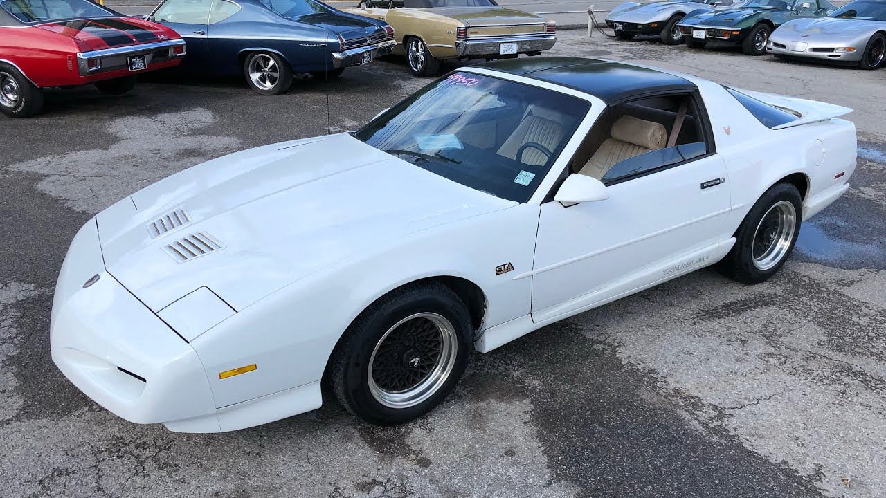 1992 Pontiac Trans Am SOLD $7,950 Maple Motors #536 - YouTube