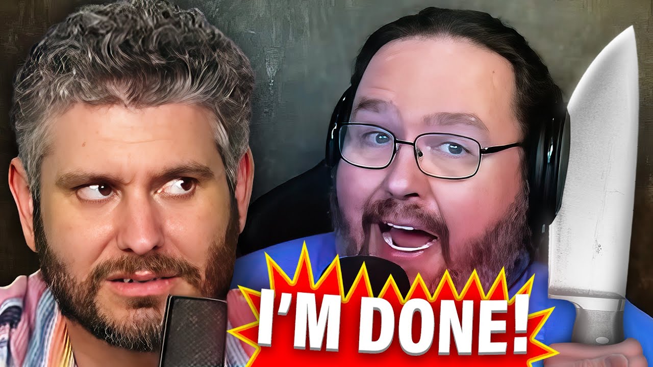Boogie Pulls Out A Knife During Lolcow & Keemstar Freaks Out - YouTube