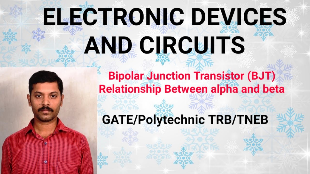 Relationship Between alpha and Beta | BJT | Tamil - YouTube