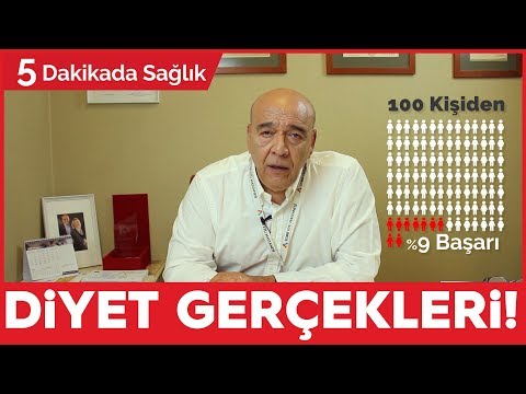 DİYET GERÇEKLERİ - (SAĞLIKLI KİLO VERMENİN SIRRI!) / 5 Dakikada Sağlık