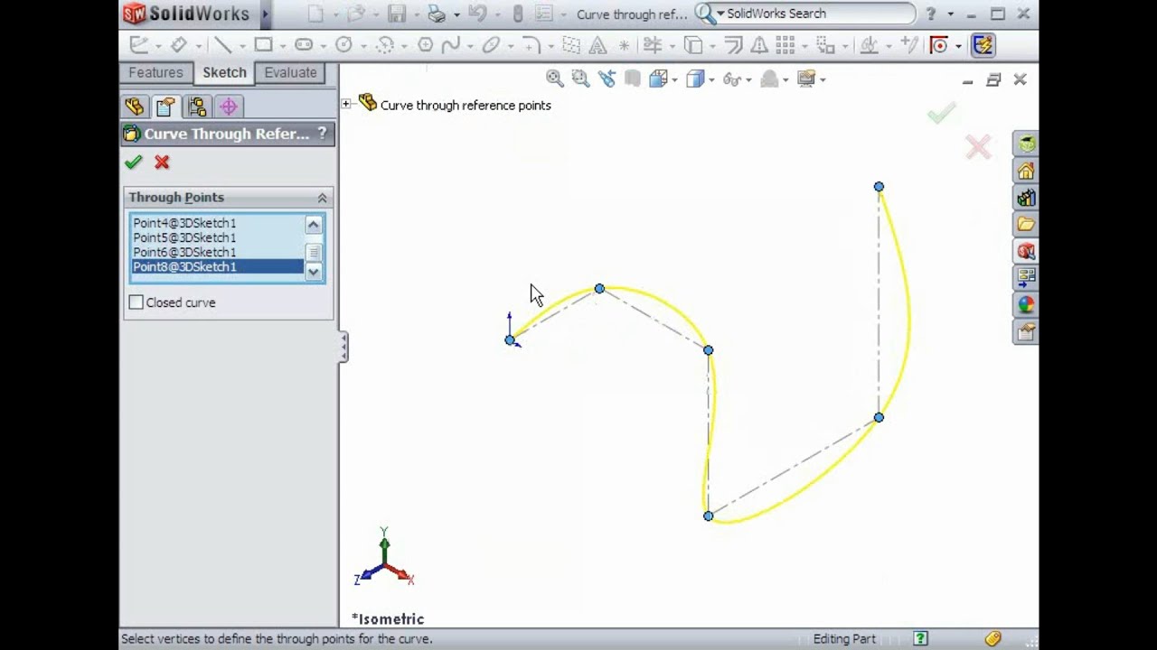 LearnSW for Advanced 04. Advanced Sketching - Curve (Solidworks ...