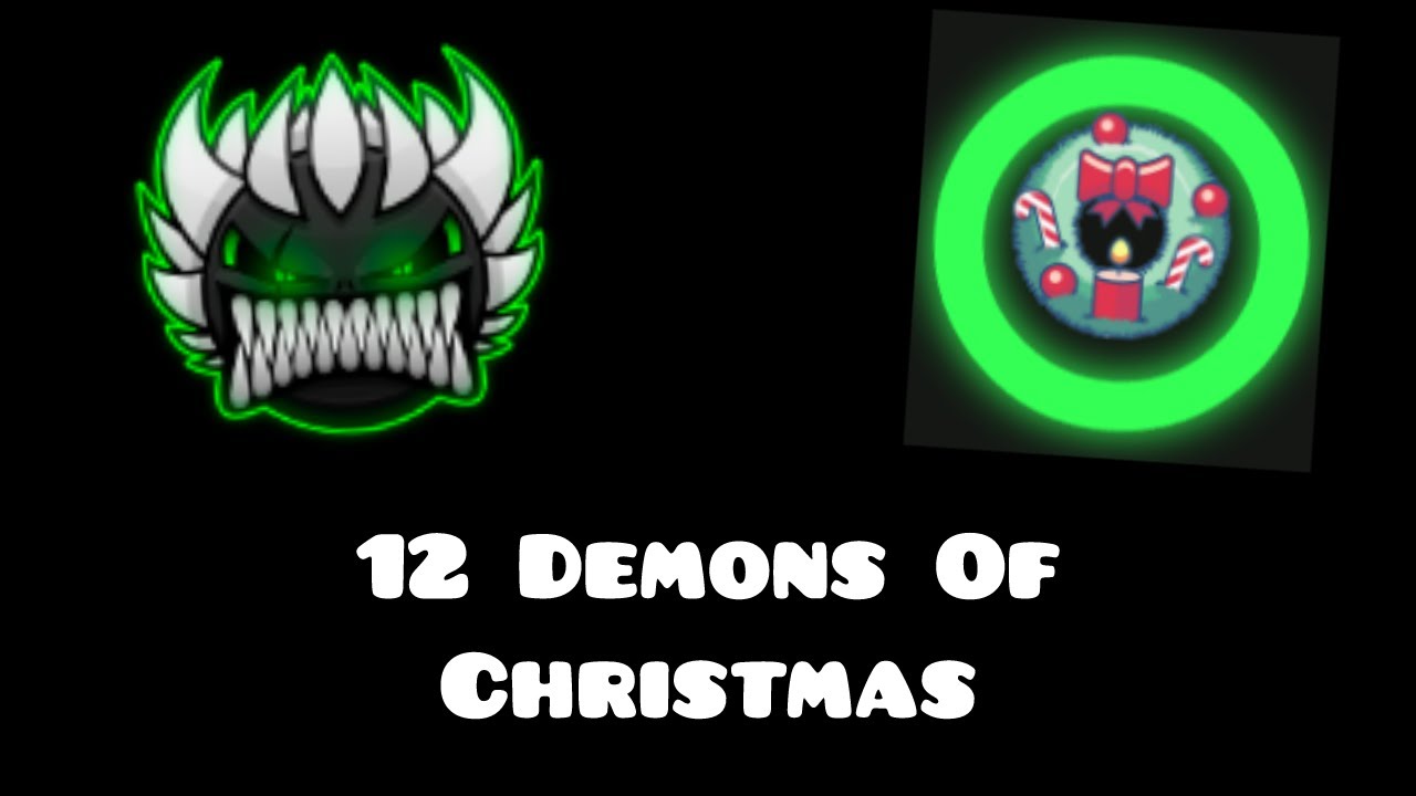 GDDP Bonus Pack: "12 Demons Of Christmas" | Geometry Dash - YouTube