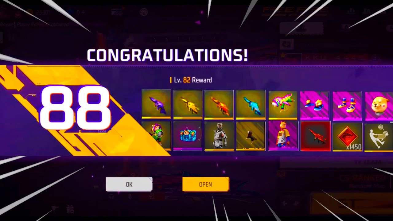 LEVEL 88 👉 NOOB TO PRO 👈 🤑😲FREE FIRE 💎 100000 DIAMONDS 😱🔥 look how it ...