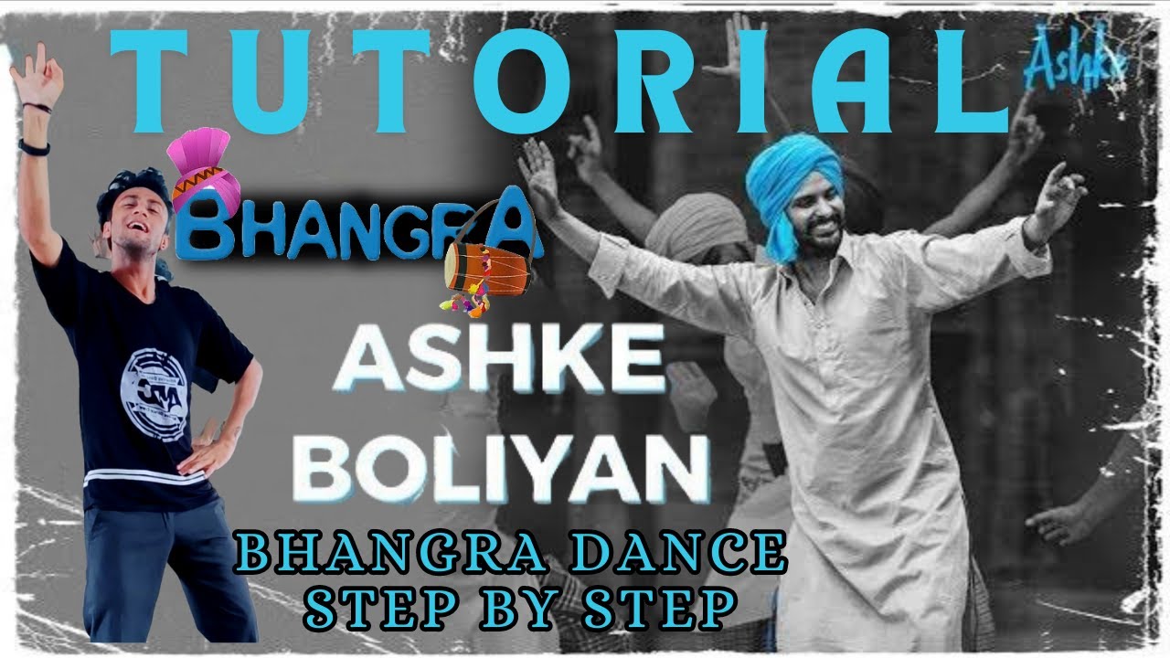 Ashke Boliyan Song Bhangra Dance Steps Tutorial Step by Step | how to ...