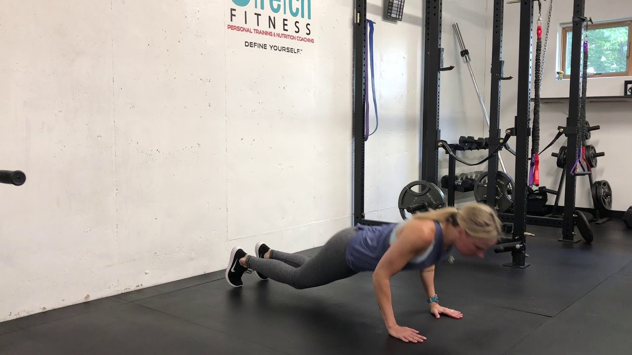 CHILDS POSE TO PUSH-UP - YouTube