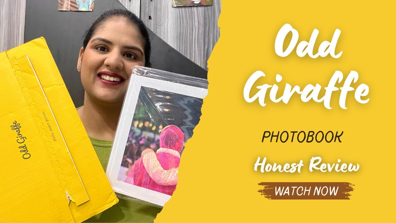 Odd Giraffe Photobook Honest Review | Shark tank - YouTube