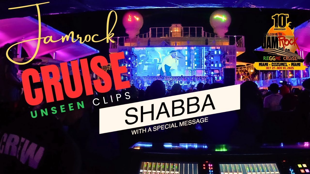 Jamrock Cruise 2025 - Unseen footage | The B-Side #jamrockcruise - YouTube