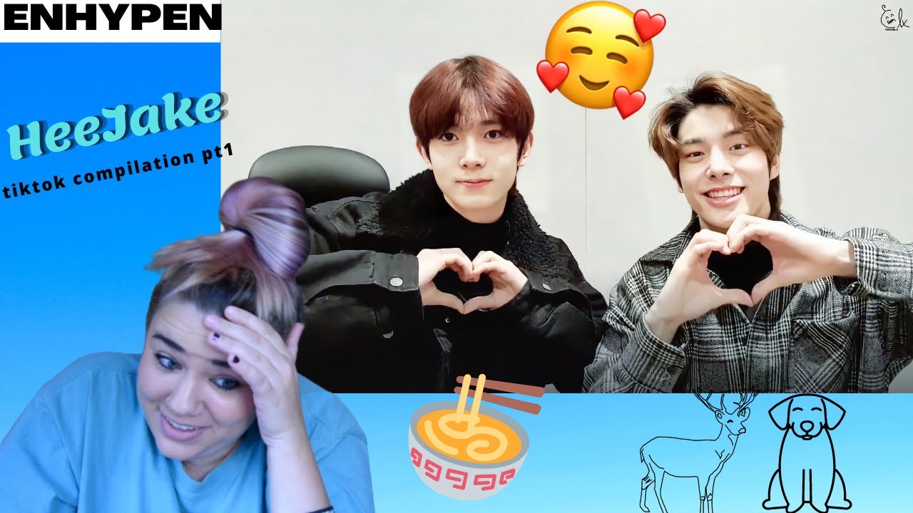 ENHYPEN 'HEEJAKE | Tiktok Compilation~part 1' Reaction | Ramyeonz Are ...