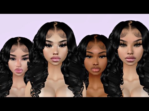 IMVU: 4 Flawless Mesh Heads - YouTube