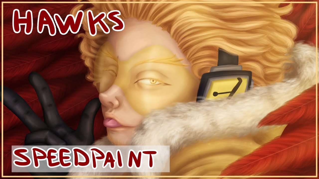 [SPEEDPAINT] Hawks Portrait - YouTube