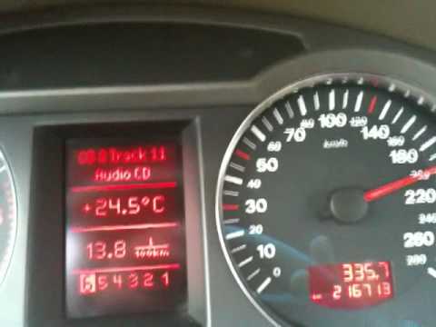 A6 3.0 TDI QUATTRO TOP SPEED BURSA/TURKEY