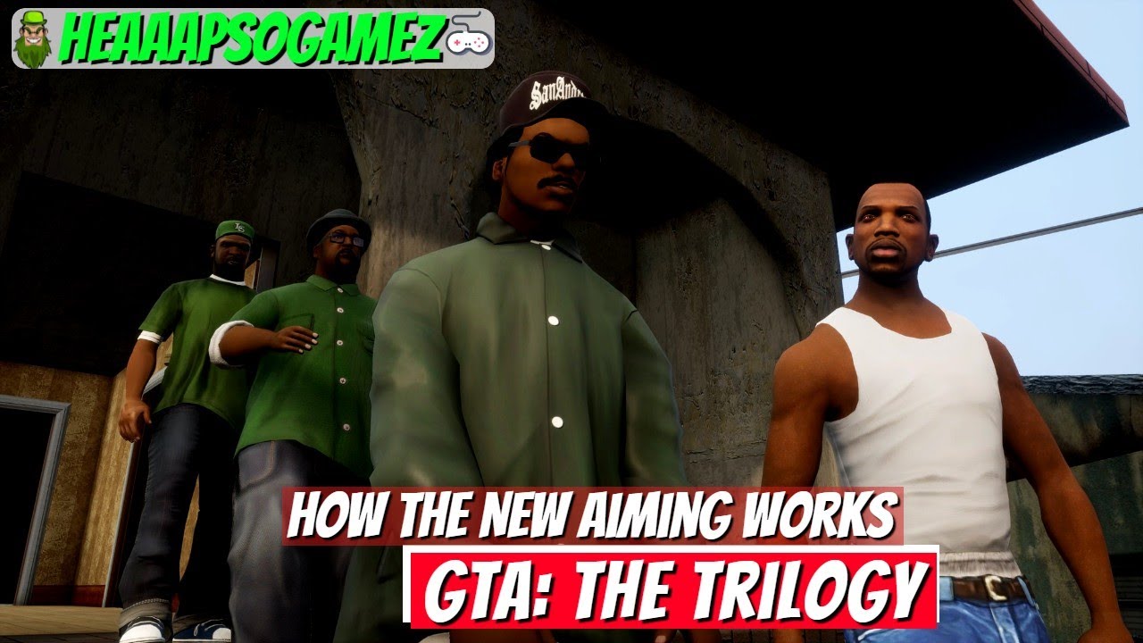 Grand Theft Auto Definitive Edition - How The Aiming System Works - YouTube