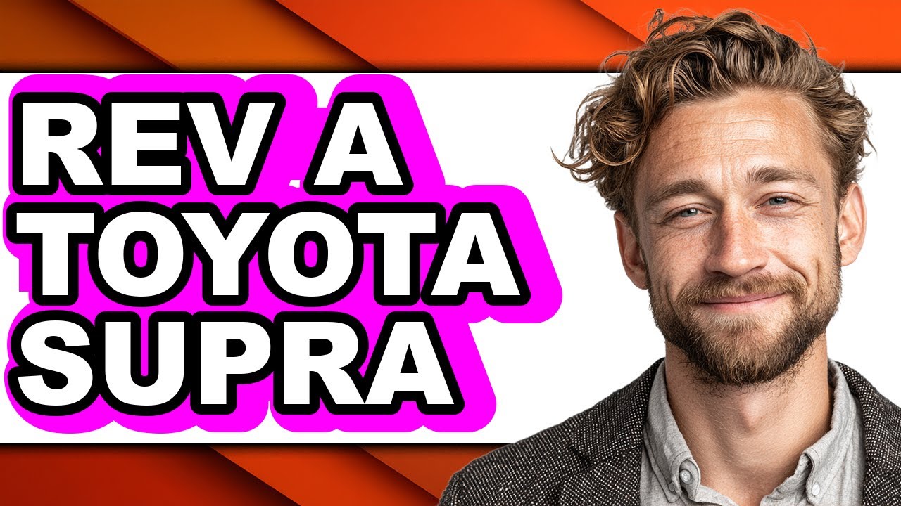 How To Rev A Toyota Supra (Only Way) - YouTube