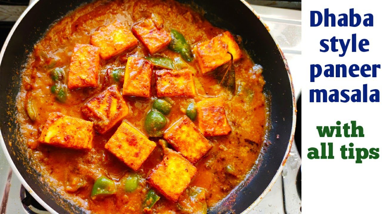 Dhaba style paneer masala/Paneer Masala Dhaba Style/Restaurant Style ...