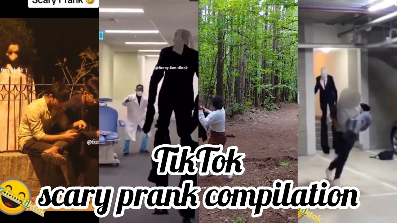 TikTok scary prank compilation - YouTube