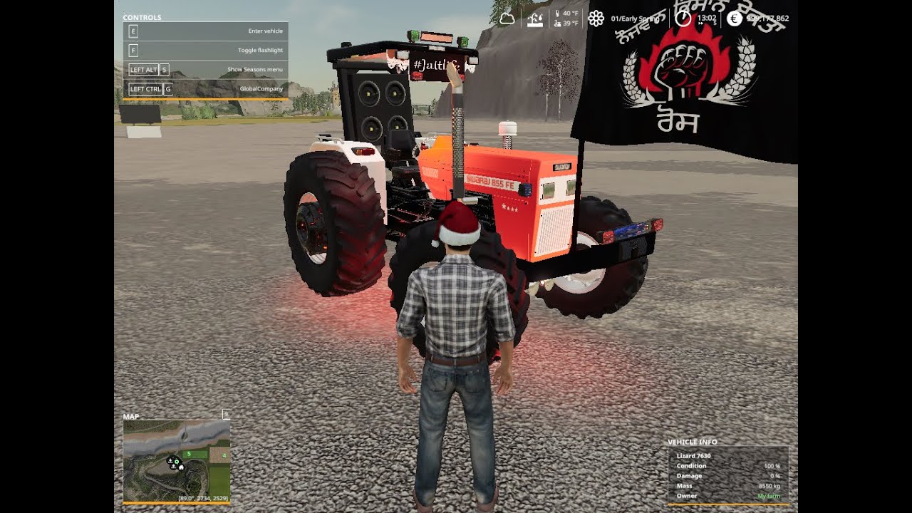 fs 19 swaraj 855 mod faming simulator 19 swaraj 855 mod - YouTube