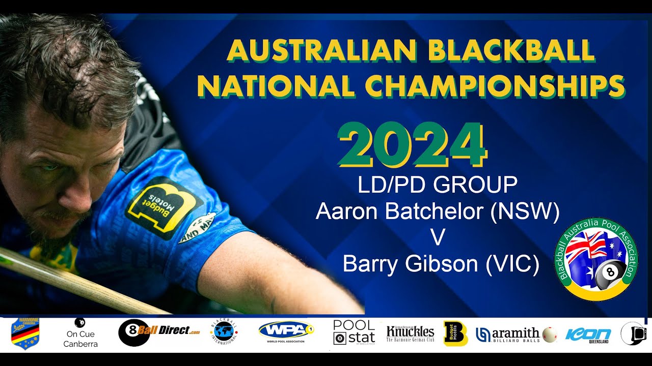 Australian Blackball National Championships 2024 - LD/PD Group Aaron ...