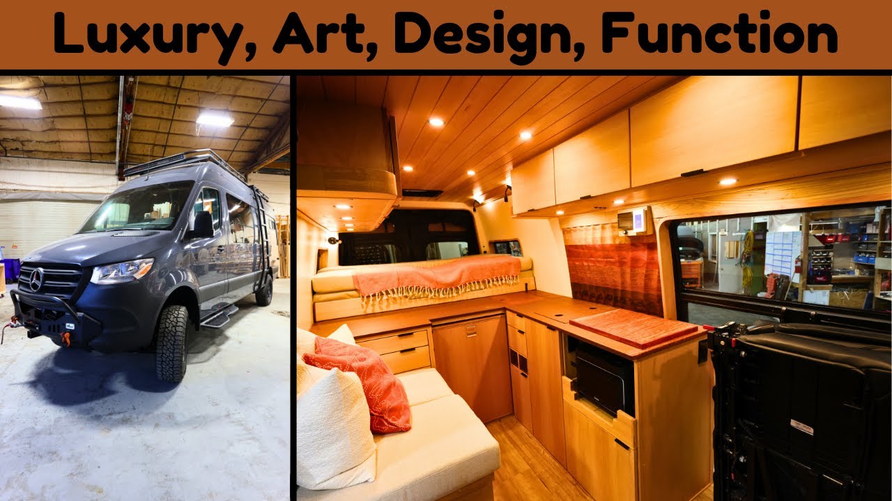 Luxury Meets Function with Unique Van Layout - YouTube