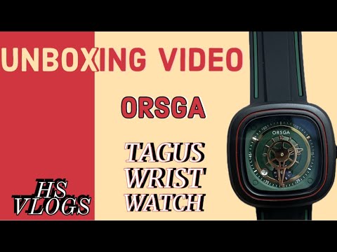 UNBOXING VIDEO !!! Orsga Tagus Analogue Wrist Watch for Men || ⁠@gogi ...
