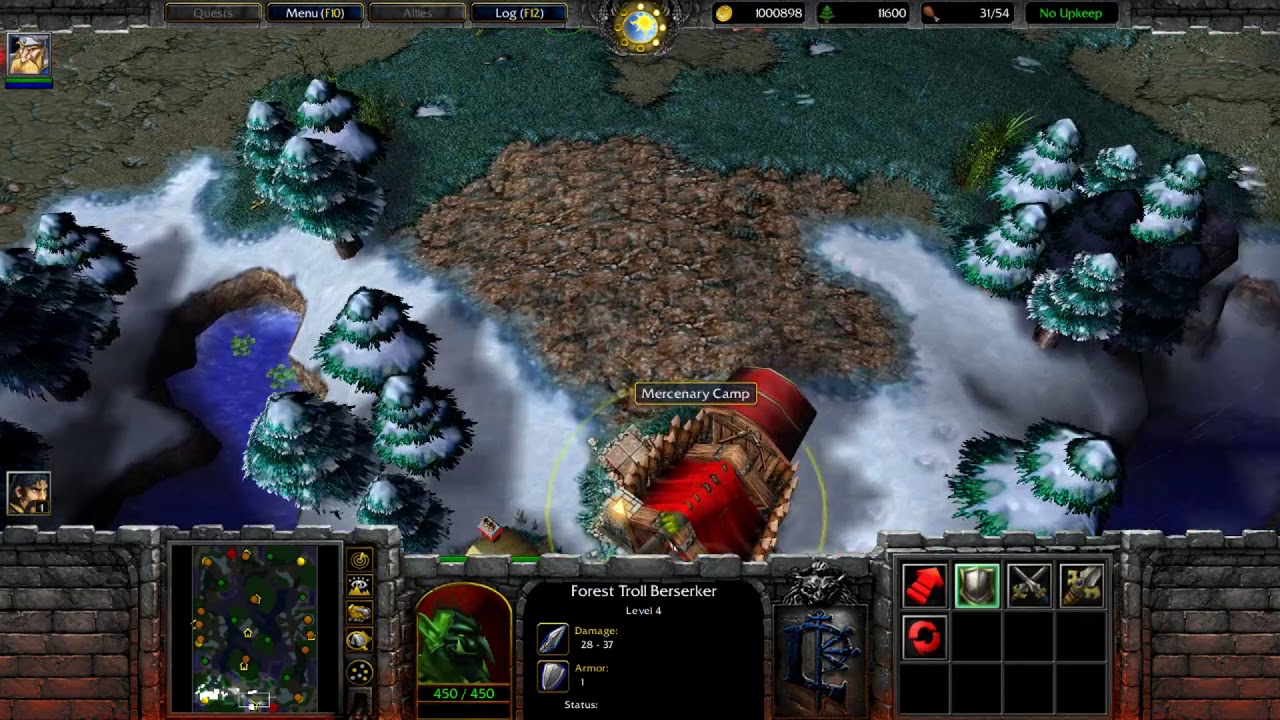 Warcraft 3 Newbie Guide: The Mercenary Camp - YouTube