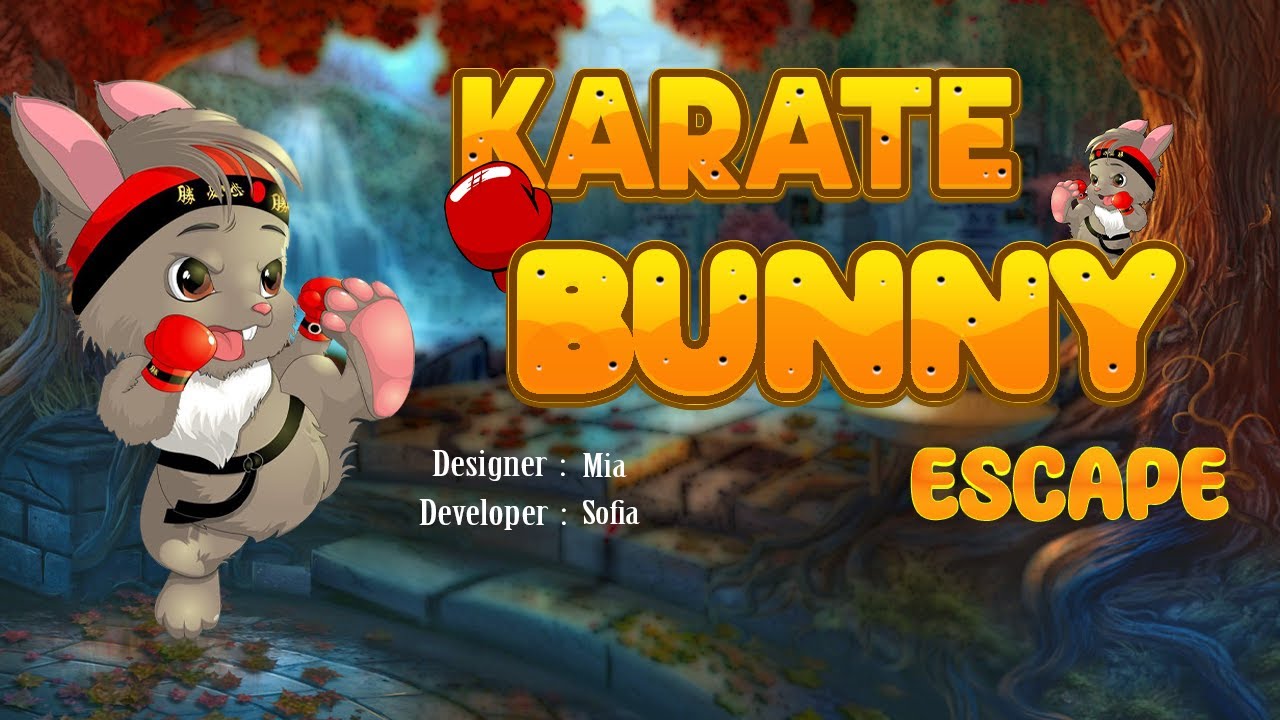 G4K Karate Bunny Escape Game Walkthrough - YouTube