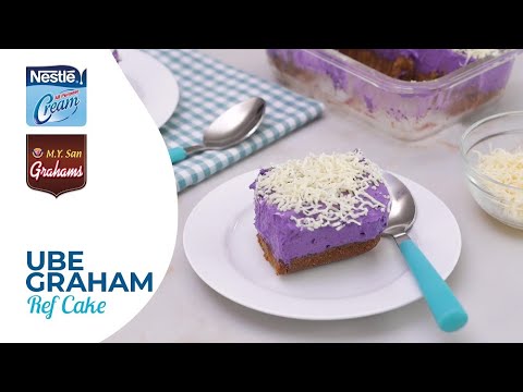 Here’s how to make Ube Graham Ref Cake - YouTube