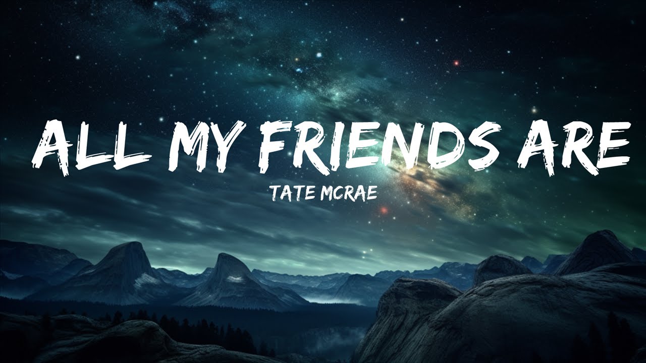 Tate McRae - all my friends are fake (Lyrics) | Songs Lyric - YouTube