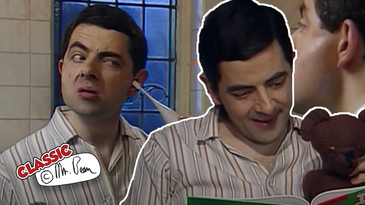 Mr Bean's Night-time Routine | Mr Bean Funny Clips | Classic Mr Bean ...