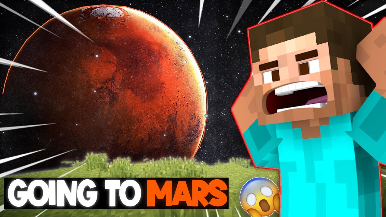 GOING TO MARS TO FIND ALIENS IN MINECRAFT !! 🚀💥 - YouTube