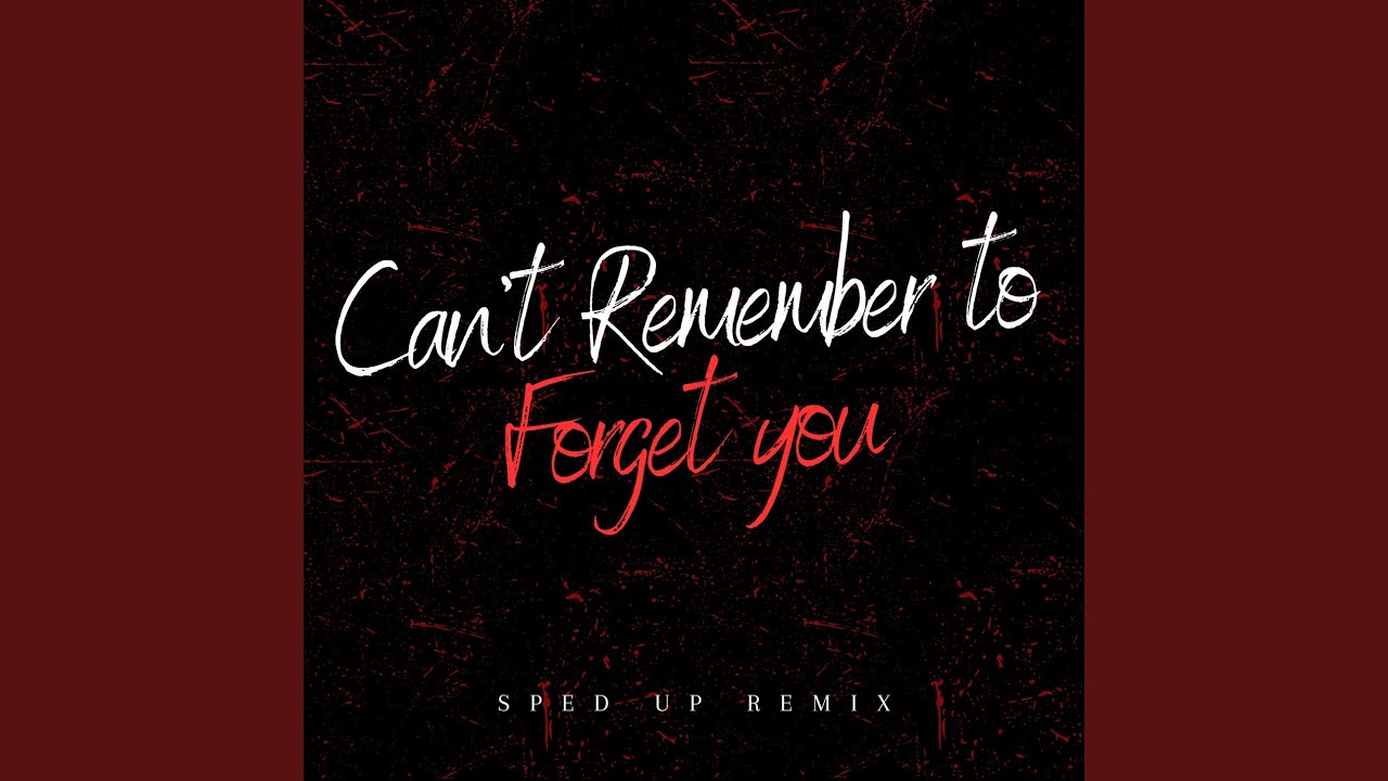 Can't Remember To Forget You (Sped Up) - YouTube Music
