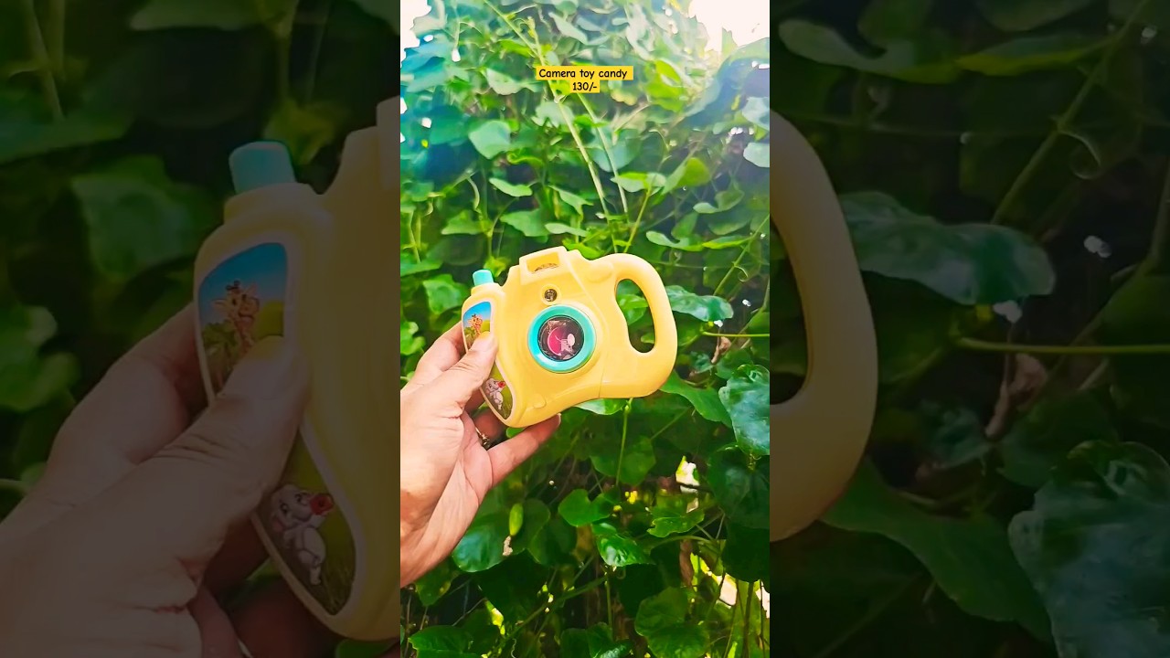 camera toy candy #candy #surprisetoys - YouTube