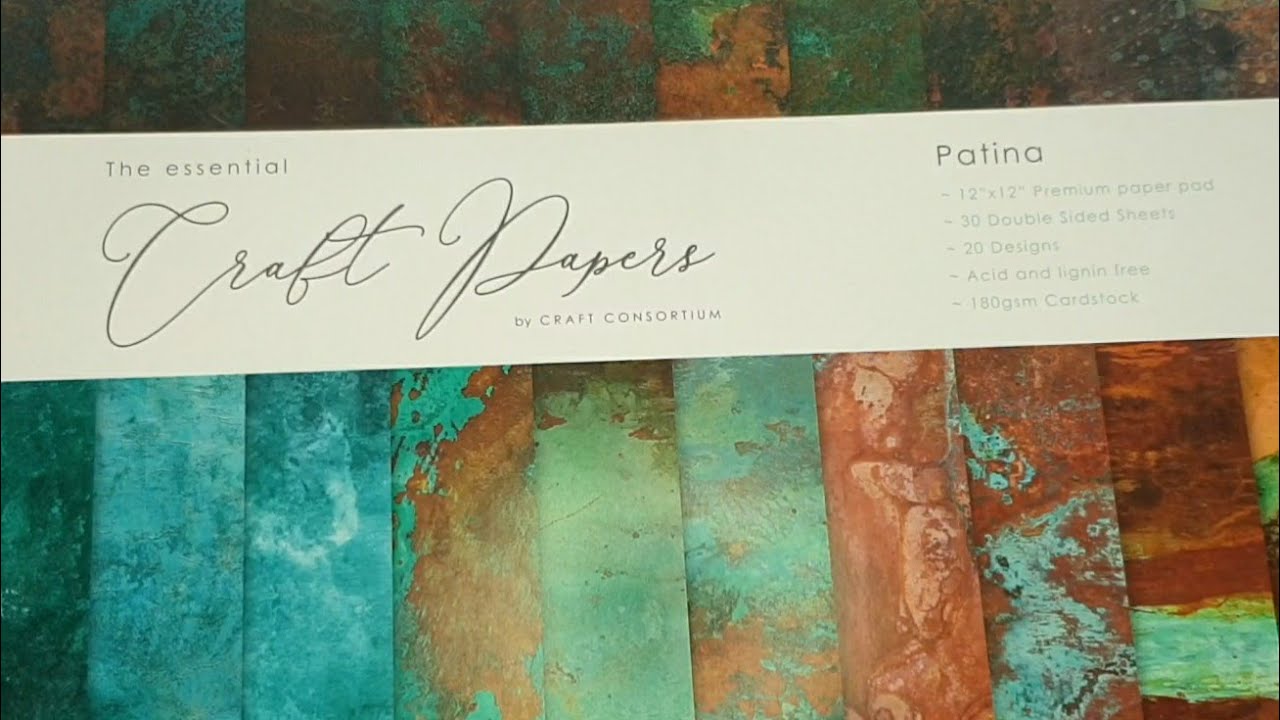 Patina new release from Craft Consortium - YouTube