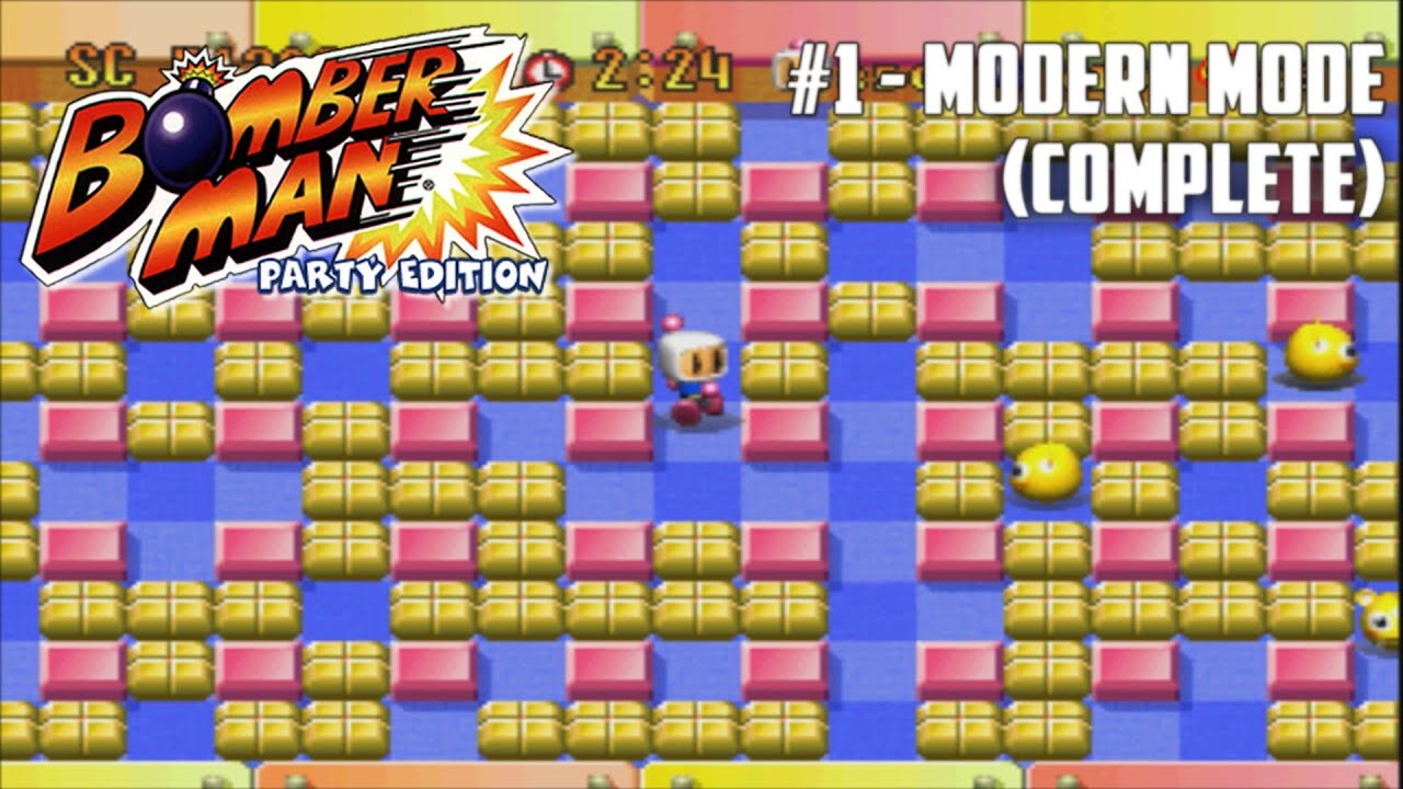 Bomberman Party Edition #1 - Modern Mode (Complete) - YouTube