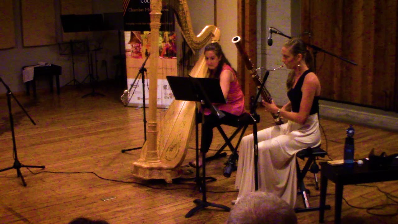 Megan Bledsoe-Ward - Nevertheless for Harp and Bassoon - YouTube
