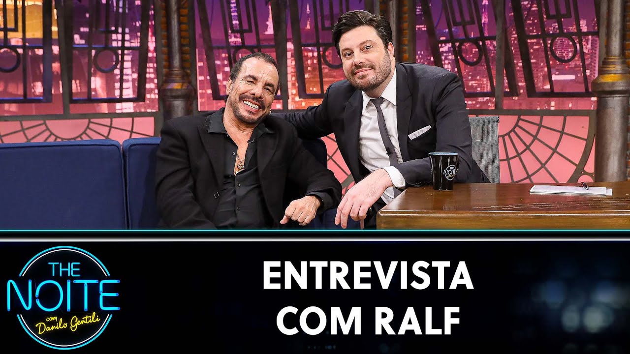 Entrevista com o cantor Ralf | The Noite (18/07/24) - YouTube