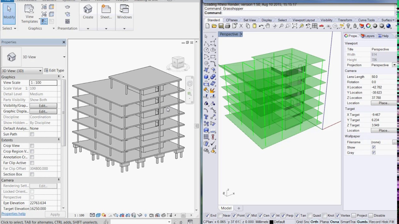 BHoM Pull&Push Example - YouTube