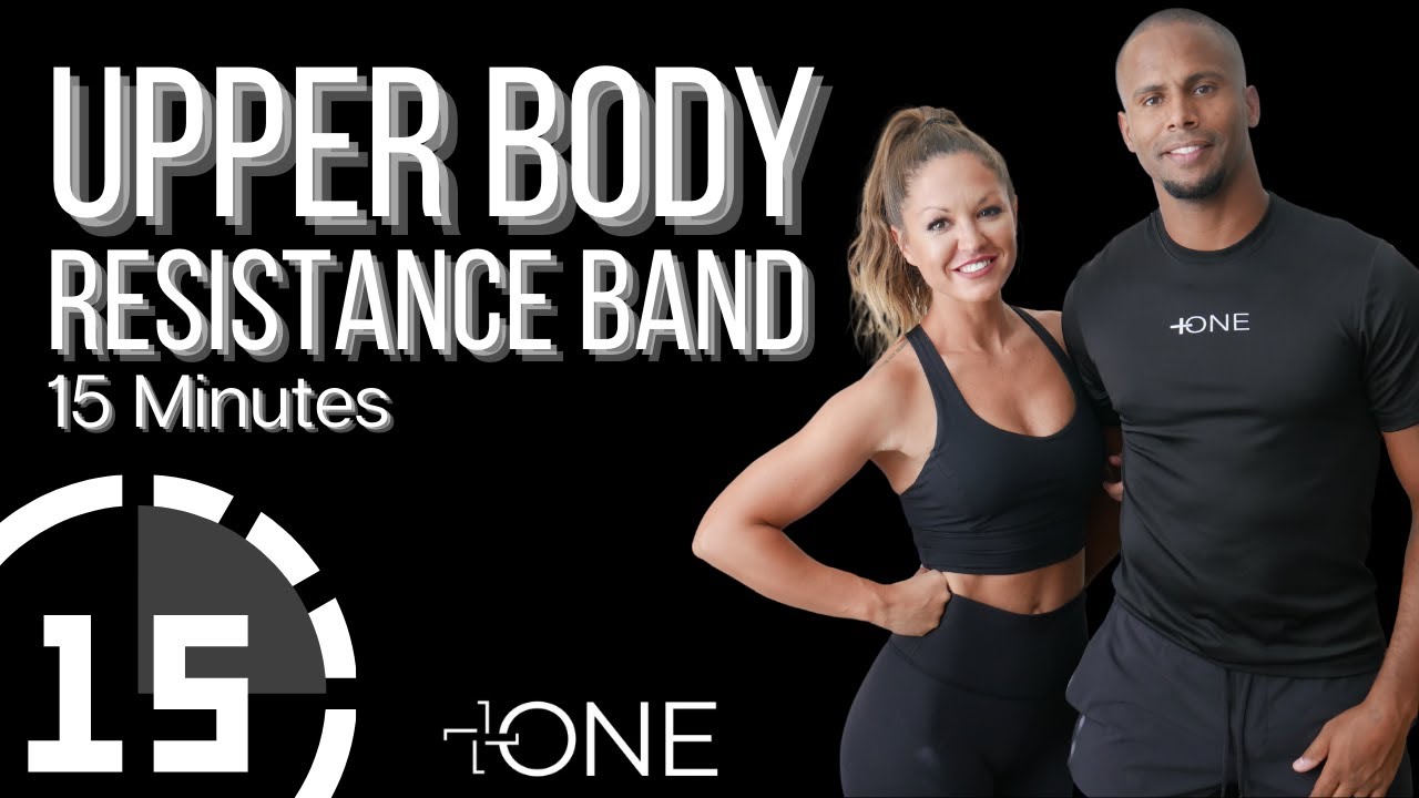 15 Minute Upper Body Long Resistance Band Partner Workout - YouTube